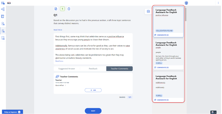 (D2) About Language Feedback Assistant for English (Enhanced)