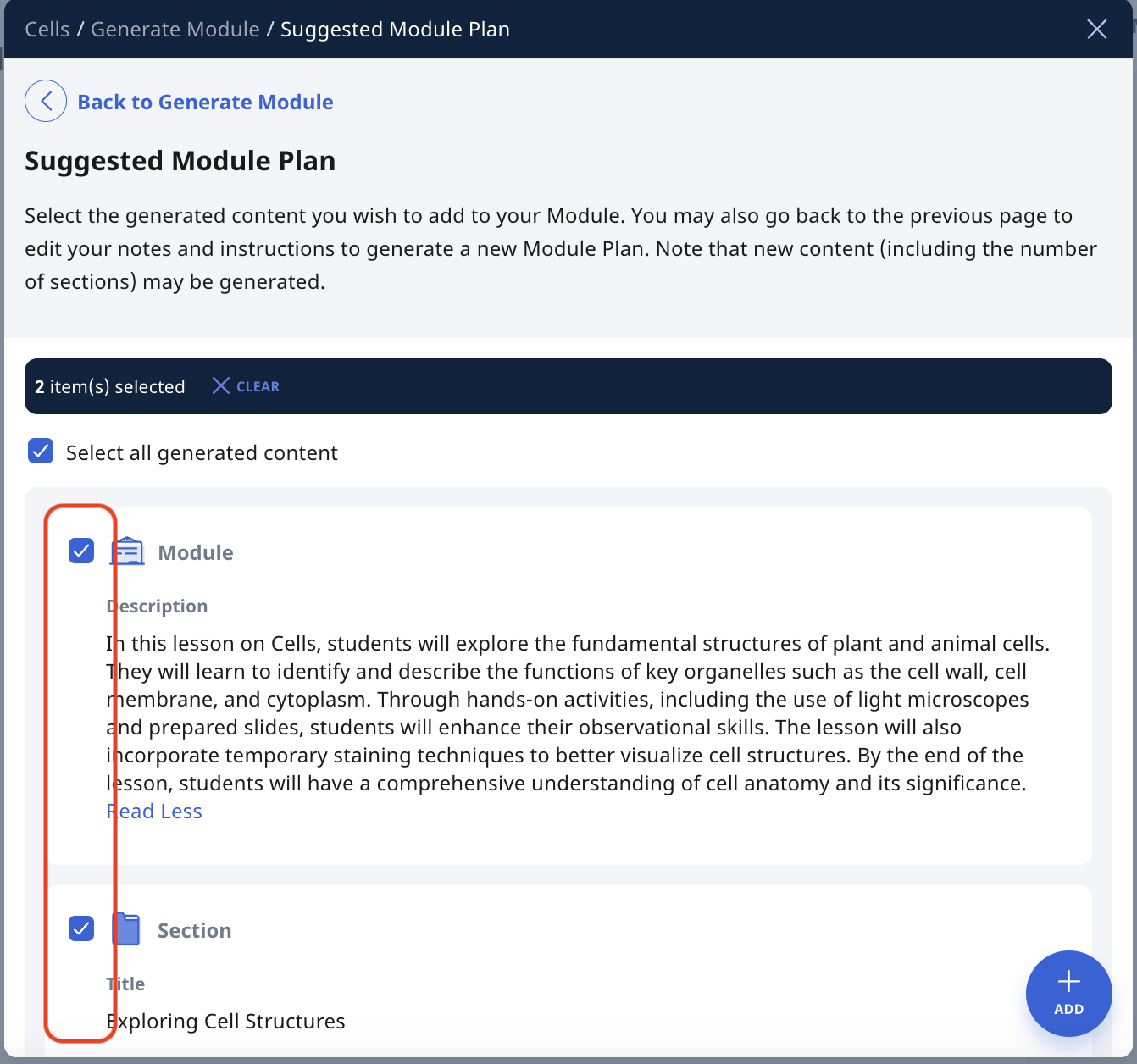 Use Authoring Copilot to create New Sections (New)