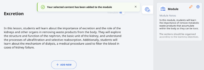 Use Authoring Copilot to create New Sections (New)