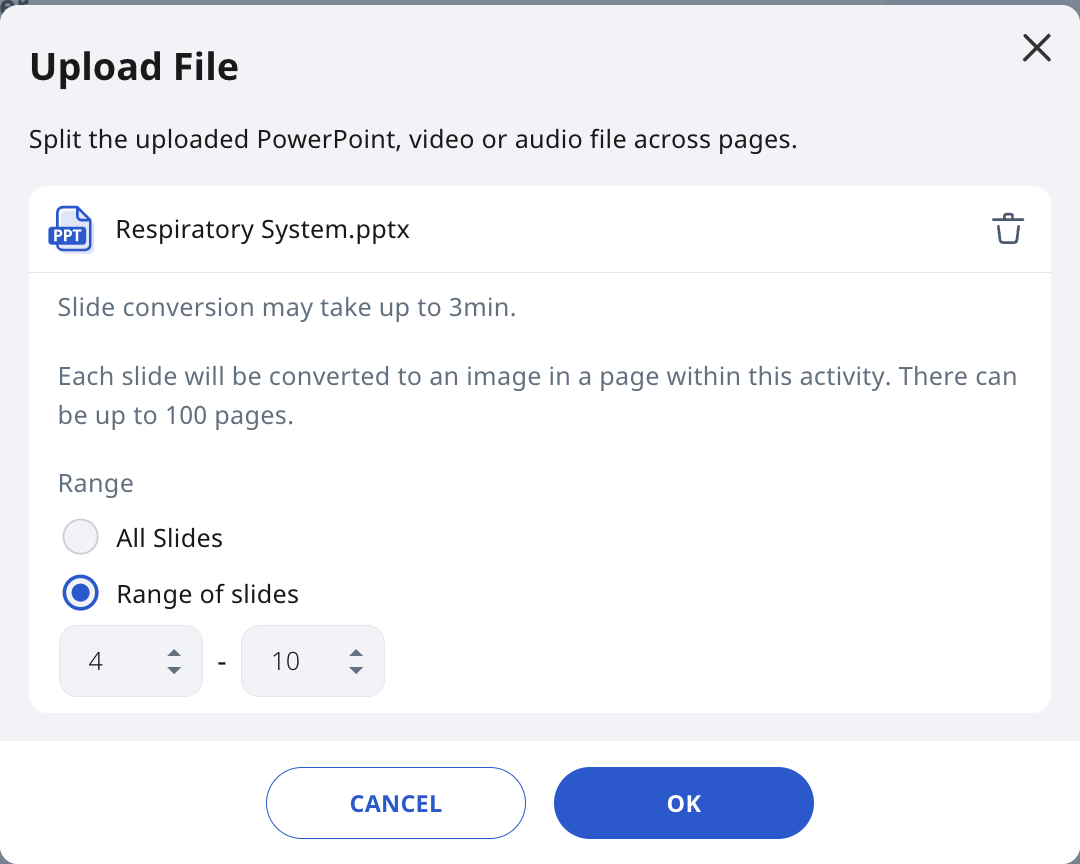 (A2,2) Add Split Page Media
